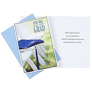 Hallmark Graduation Cards Assortment, Wishing You Success (6 Cards with Envelopes)
