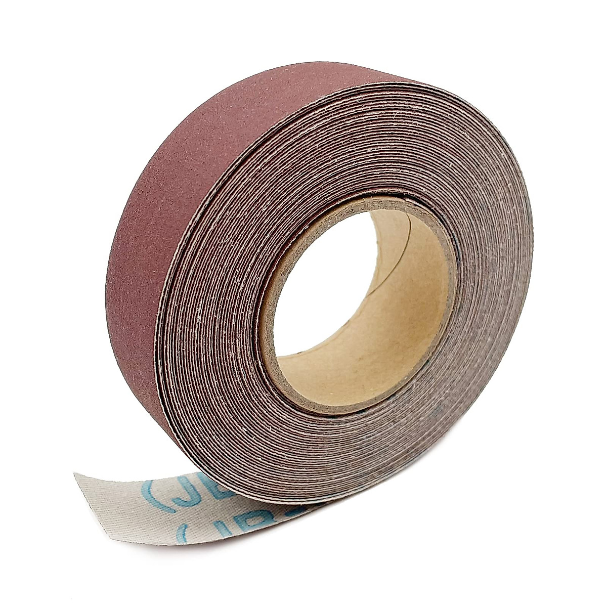 600 Grit Continuous Sandpaper Roll 1" x 26 Feet Emery Cloth Aluminium Oxide Abrasive Sandpaper Roll Drum Sander Sandpaper Rolls for Wood Furniture Finishing Metal Sanding Automotive Polishing