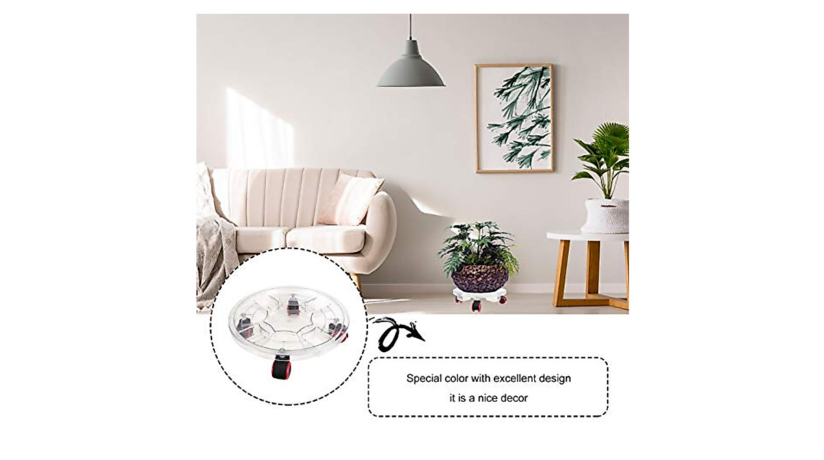 Cabilock Plant Stand on Wheels - Move Your Plants Easily