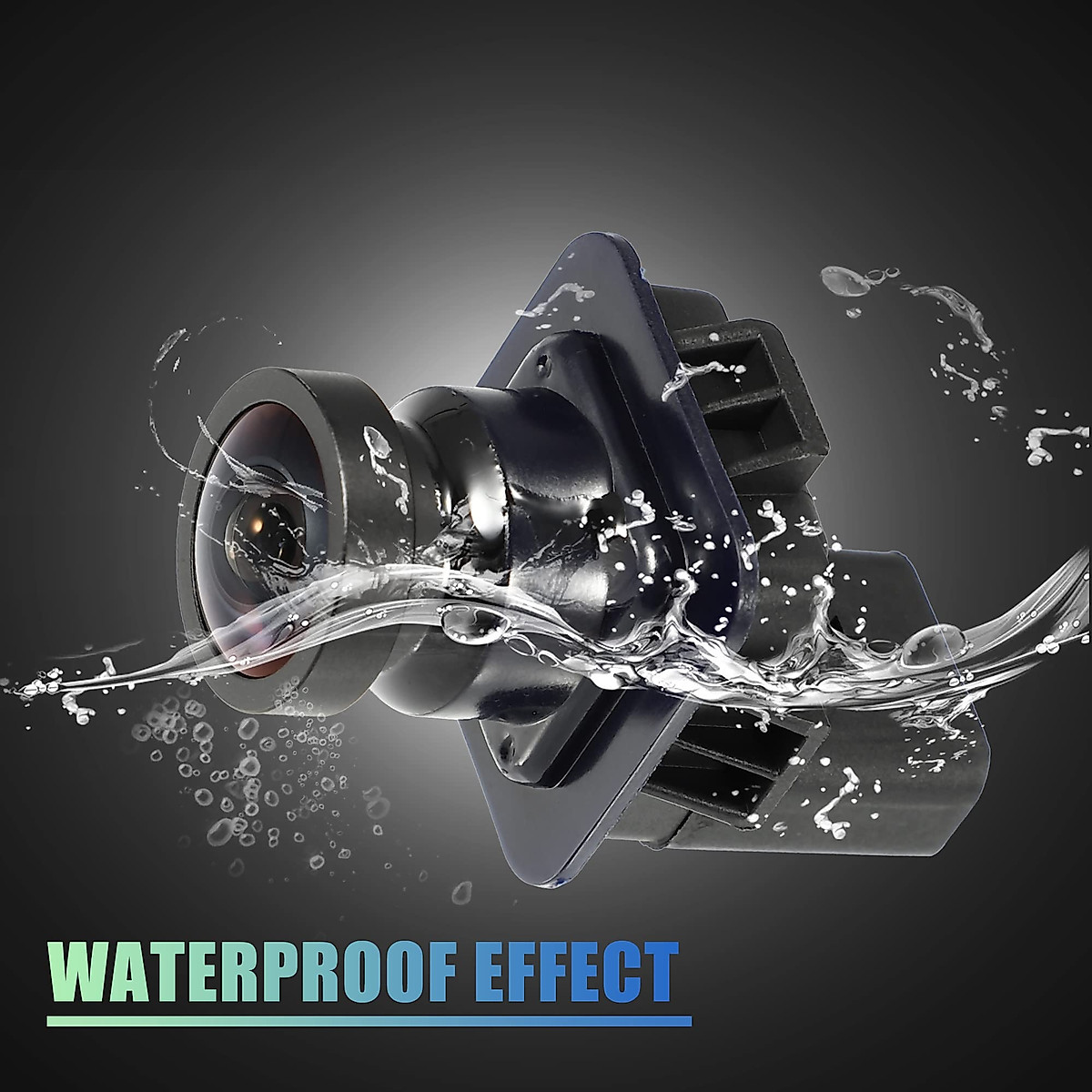 X AUTOHAUX Back Up Camera EL3T-19G490-AA Rear View Park Assist Reverse Camera with Pry Bar for Ford F-150 2011-2014