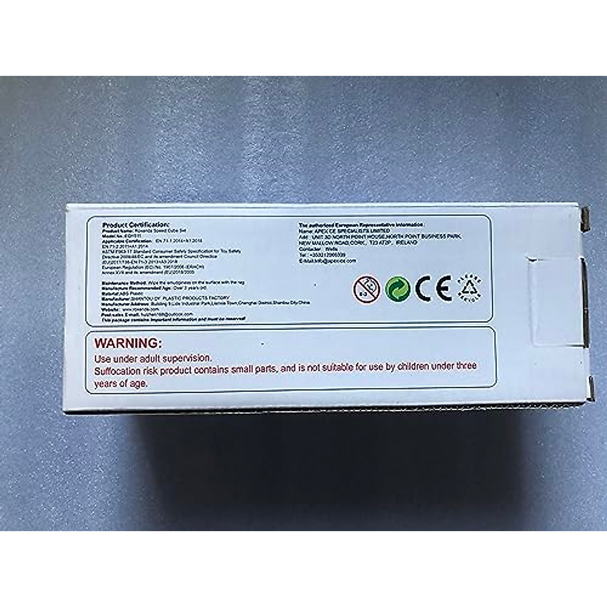 ROXENDA Speed Cube Set, Magic Cube Set of 2x2x2 3x3x3 Pyramid Cube Smooth Puzzle Cube (Stickerless)