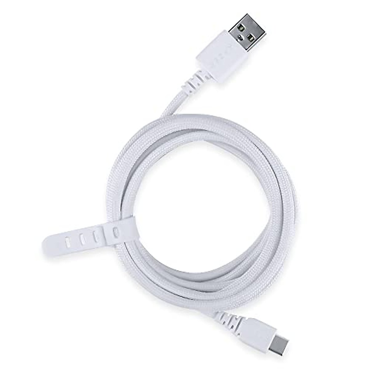 HUYUN USB C to USB Data Charging Cord Compatible for Razer Viper V2 Pro/DeathAdder V3 Pro/Basilisk V3 Pro Wireless Gaming Mouse Adapter (White)