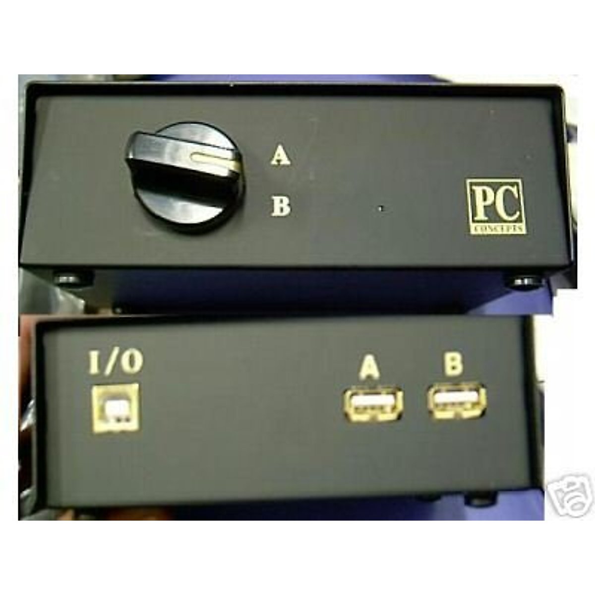 NEW 2 Way Printer Scanner USB - Port - AB A-B Switch Box - Works with MACS AND PCs