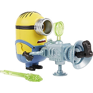 Minions Loud N’ Rowdy Stuart Talking Action Figure with Fart Cannon Toy, Kids Gift Ages 4 Years & Older