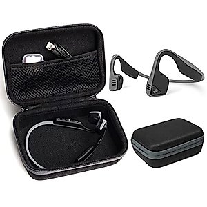 Protective case for Shokz openrun, openrun pro, openrun Mini, openmove, opencomm, Aftershokz Aeropex, OpenMove, Trekz, Trekz Mini, Trekz Air, Bluez 2, 2S; KSCAT, Sades, DIGICare, allmity