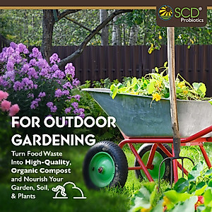 All Seasons Bokashi Compost Starter 2 lbs (1 Gallon) - Dry Bokashi Bran for Kitchen Compost Bin, Compost Food Pet Waste Quickly & Easily with Low Odor by SCD Probiotics