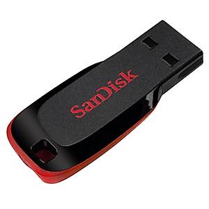 Pen Drive Cruzer Blade, SanDisk, Pendrives, Black