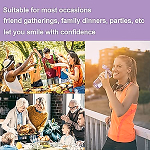 Denture Teeth Temporary Fake TeethSnap On Veneers, Snap in Teeth for Men and Women,Cover The Imperfect Teeth,No Pain No Shot No Drilling,Fix Confident Smile(2 Pcs)