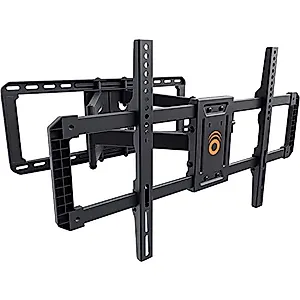 ECHOGEAR TV Wall Mount for Large TVs Up to 90" - Full Motion with Smooth Swivel, Tilt, & Extension - Universal Design Works with Samsung, Vizio, LG & More - Includes Hardware & Wall Drilling Template