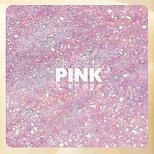 DAGEDA Body Glitter Spray, Pink Glitter Hairspray for Face,Hair and Body, Body Shimmer High Gloss Liquid Highlighter Makeup Moisturizing, Sparkle Glitter Body Glow for Rave Accessories 2.02 Fl.oz