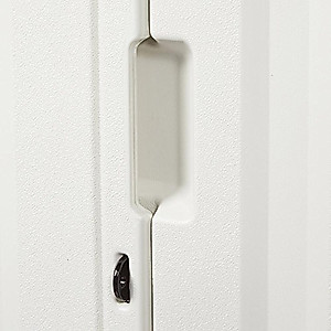 Rubbermaid Resin Weather Resistant Outdoor Storage Shed, 7 x 3.5 ft, Maple/Sandstone & Rubbermaid Resin Weather Resistant Outdoor Storage Shed, 5 x 2 ft, Sandalwood/Onyx Roof