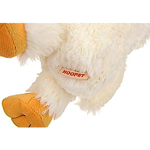 HOOPET Plush Duck Dog Toy - Large Squeaky Soft Pillow Snuggle Cuddle Puppy Toy for Big, Medium & Small Breed Dogs