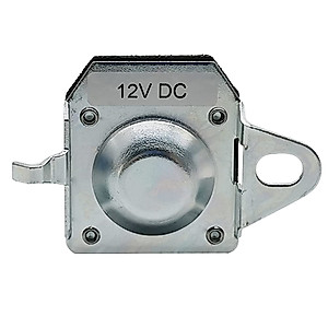 Starter Solenoid Replaces 192507 532192507 762-1261-211-51 582042801 582042802 435-325, Works with AYP Cub Cadet Craftsman Husqvarna MTD Trombetta Riding Lawn Mower Tractor