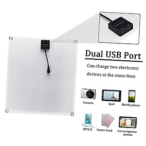Yardenfun 1 Set Solar Panel Controller Set Solar Battery Maintainer Outdoor Solar Charger Solar Cell Panel with Controller USB a Charger Solar Charger Panel The Pet Crystal Miniature V5