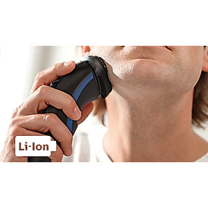 Philips Norelco S1560/81 Shaver 2100 Rechargeable Wet Electric Shaver, with Pop-up Trimmer, 0.851 Pounds