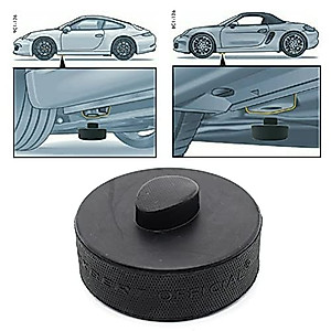AUTOXBERT 4pcs Rubber Jack Pad Support Point Adapter Jacking Trolly Car Removal Repair Tool for Porsche 911 964 993 996 991 Cayman Boxster