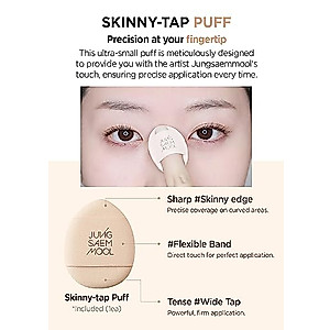 [JUNGSAEMMOOL OFFICIAL] Skin Nuder Concealer (Medium) | Korean Makeup Concealer | Korean Foundation | Natural Coverage