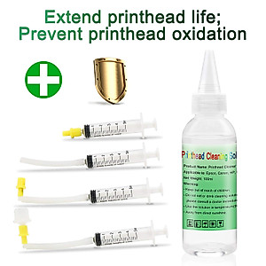 Printhead Cleaner Kit for HP 8600 5520 4620 6520 6600 6700 6968 6978 8610 Canon MX922 9000 C88 Brother Printers,Nozzle Cleaning Kit for Inkjet Officejet Pixma Printers