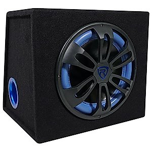 Rockville RVB12.1A 12 Inch 500W Active Powered Car Subwoofer+Sub Enclosure Box