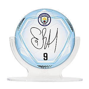 Signables Premium - Man City Erling Haaland - Digitally Autographed Sports Memorabilia - Small Signed Sports Collectible Figurines - Unique Football Figures