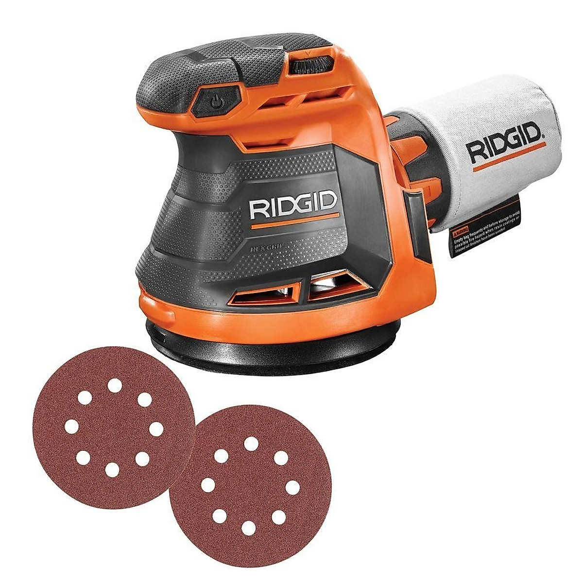 Ridgid R8606B GEN5X 18-Volt 5 in. Cordless Random Orbit Sander (Tool-Only, Battery and Charger NOT Included) (Renewed)