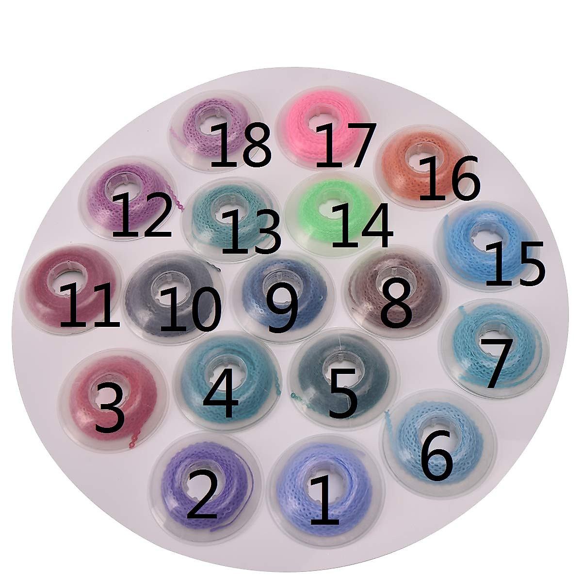 1 PCS Colorful Dental Orthodontic Elastic Rubber Band Power Chain for Braces Short Long Continious Sizes Orthodontic Treatment