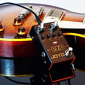 JOYO Distortion Pedal R Series Heavy Metal Dist Between American and British for Electric Guitar Effect (UZI R-03)