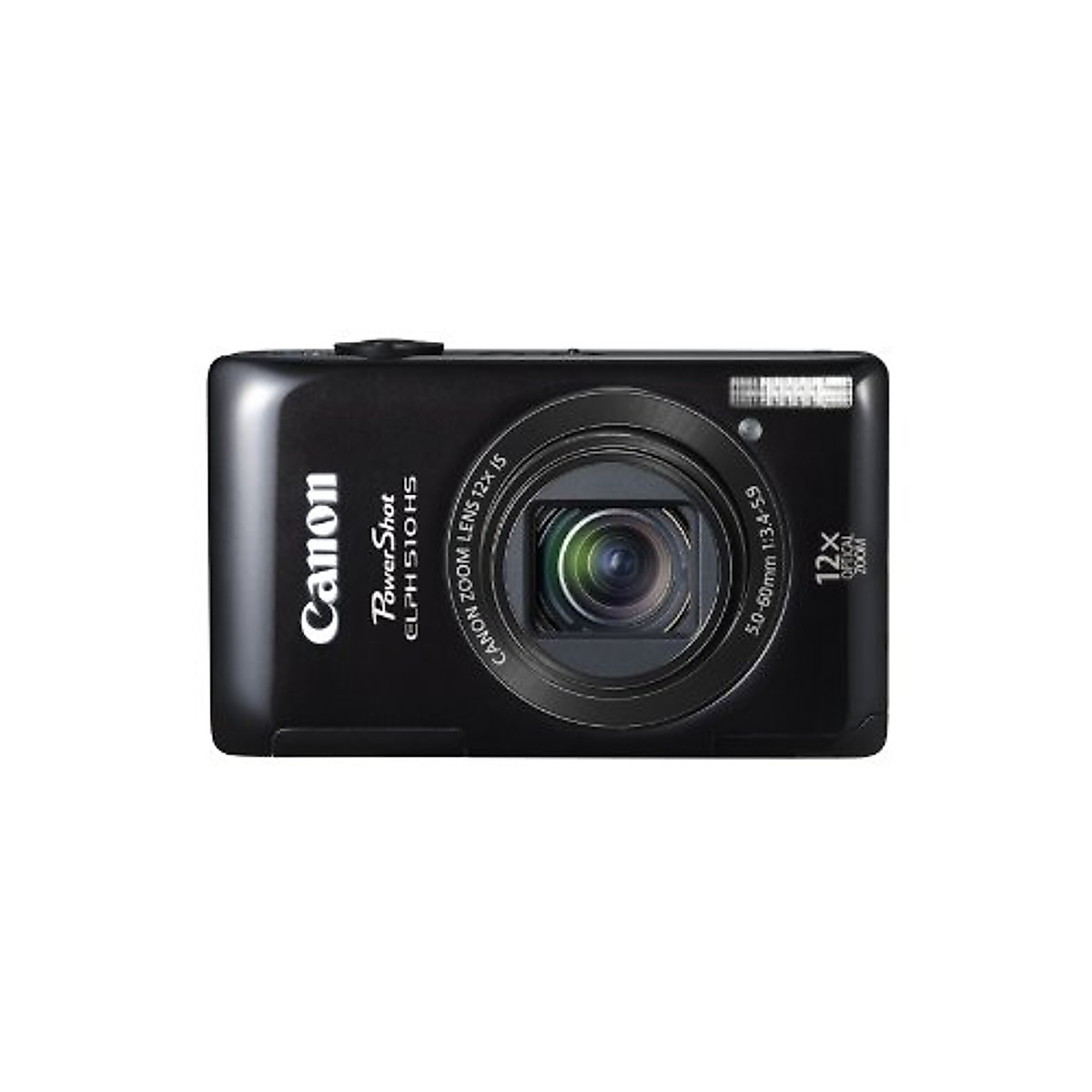 Canon PowerShot ELPH 510 HS 12.1 MP CMOS Digital Camera with Full HD Video and Ultra Wide Angle Lens (Black)