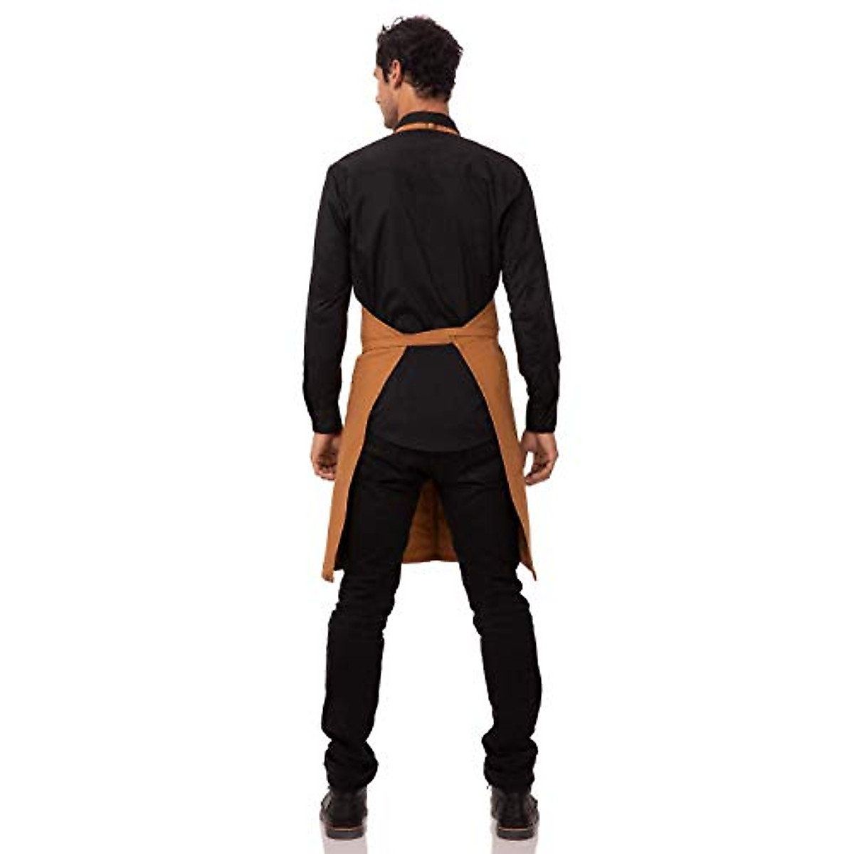 Chef Works Unisex Rockford Bib Apron, Nutmeg, One Size