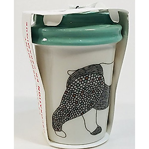 Starbucks 2017 Holiday Cup Ornament Mint Green Bear