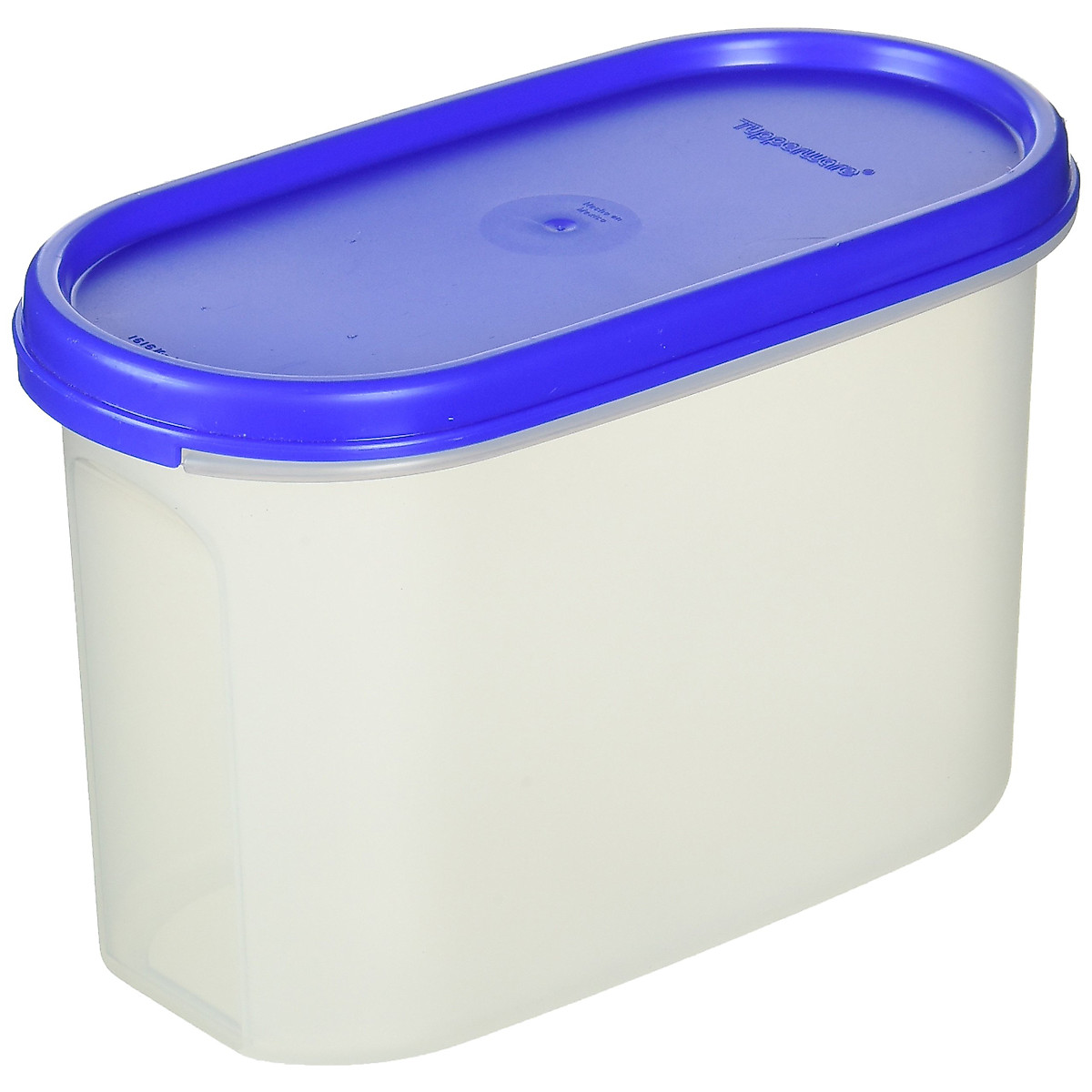 Tupperware Modular Mates Oval #2 Blue