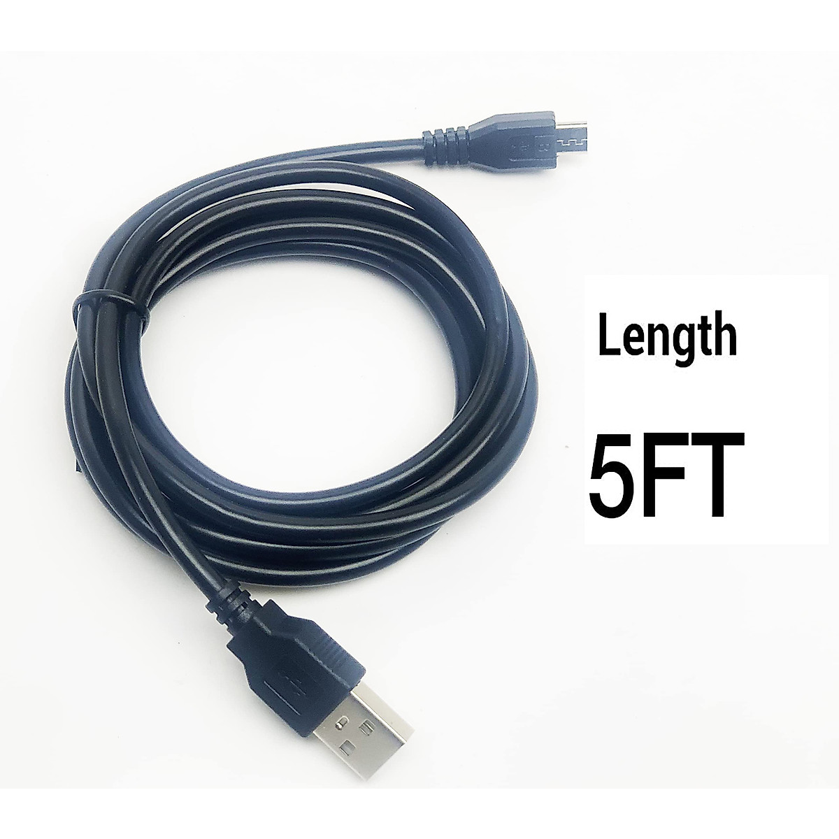 PUROSUR Micro-USB Cable for Bose SoundLink Color I/II/III, SoundLink Mini II 2 Revolve Plus Speaker, QuietComfort 35, SoundLink Headphones II AE2W Noise-Shielding Cable (5 Ft)