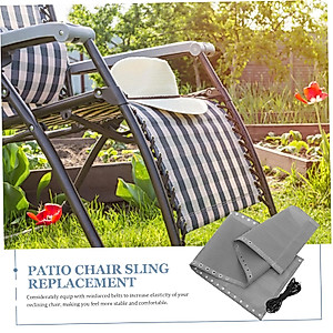 OFFSCH 1 Set Sling Fabric Replacement for Patio Chairs Patio Chair Replacement Fabric Lounge Repair Kit Portable Chair Cloth Chair Supplies Chair Replacement for Repairing