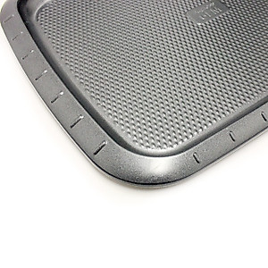 BergHOFF GEM Non-stick Carbon Steel Cookie Sheet 18.25", Rectangular, Ferno-Green, Non-Toxic Coating, Even Baking, Portion Control