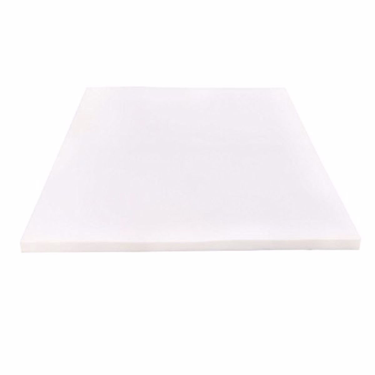 Giantex White 45D Memory Sponge Memory Foam Mattress Pad Bed Topper (King Size(80.0"X76.0"), 3" Thickness)