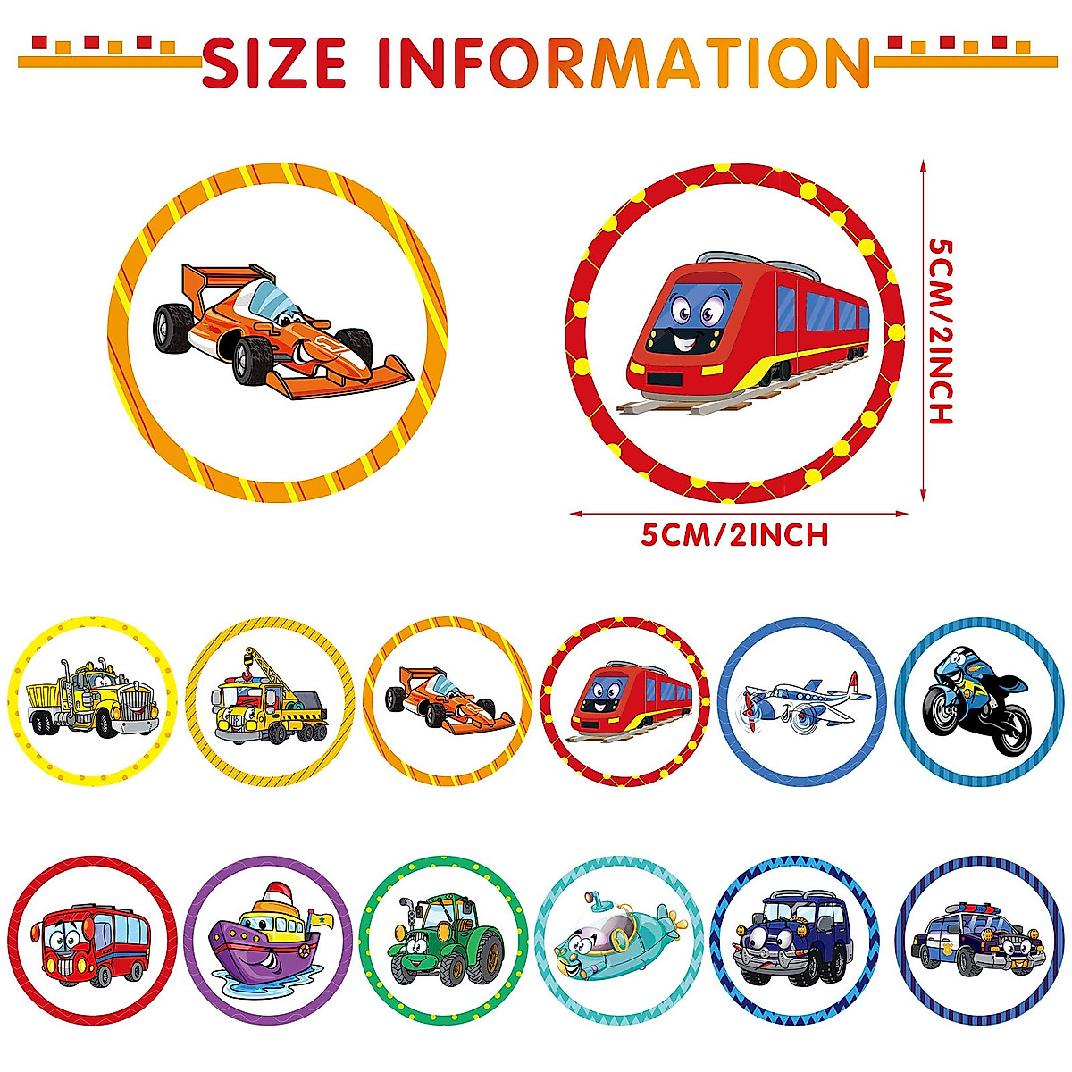 120 Pcs Toilet Targets for Boys Potty Training Flushable Targets Boys Training Pee Targets Color Aiming Targets Stickers Paper Tinkle Targets for Boys Training Safe to Use Potty(Transportation Style)