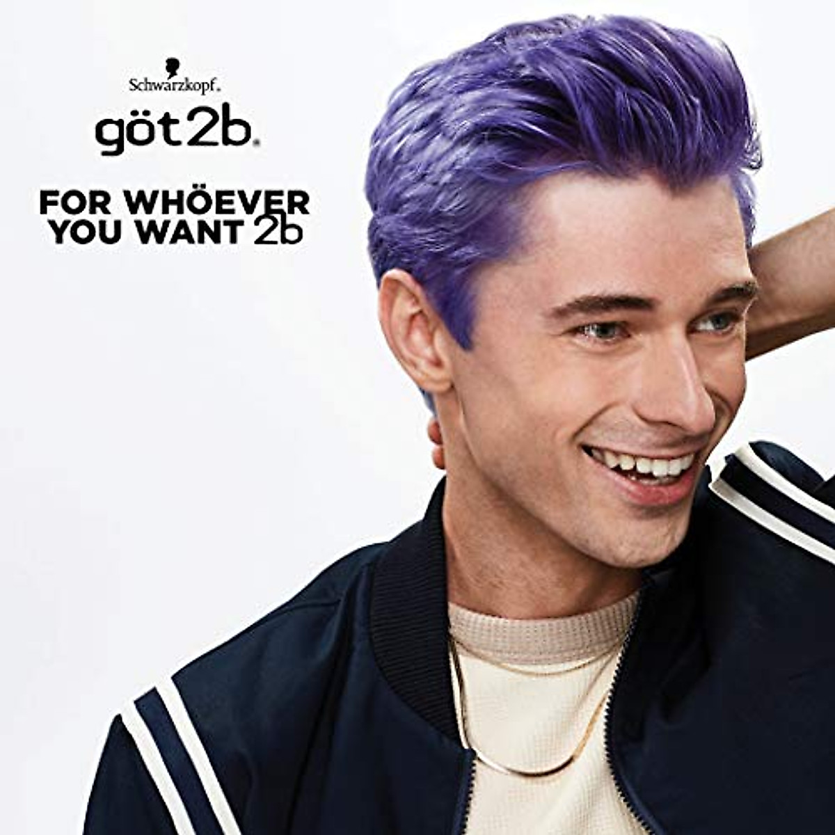 Got2b Metallics Permanent Hair Color, Blue Lavender