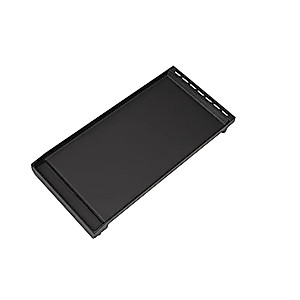 Thor Kitchen Cast Iron Griddle Pan Stovetop Double Burner, for Model HRG Gas Range Model HRT Rangetop, 22.6" x 11.1",Black,RG1032