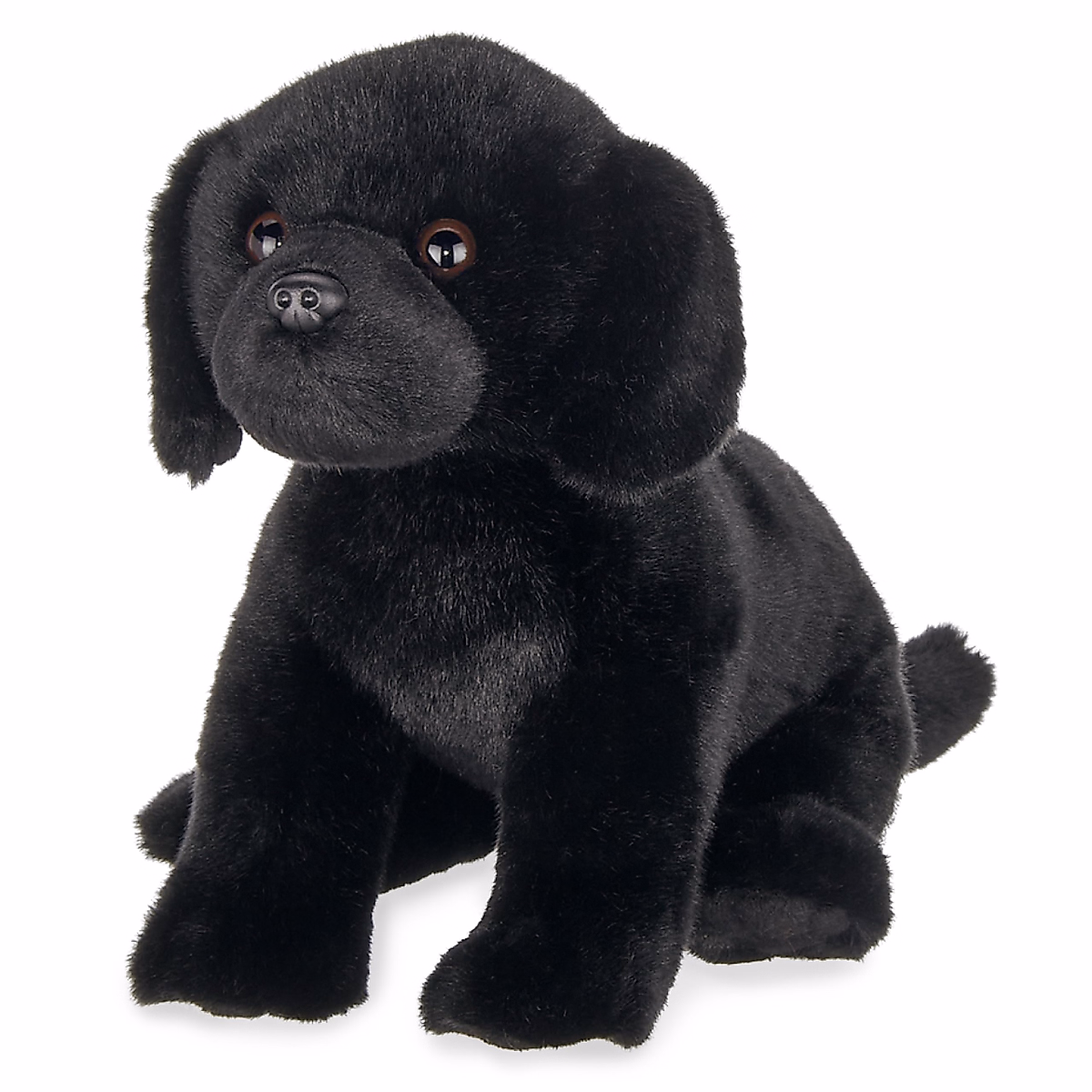 Bearington Collection Lil' Jet The Labrador Retriever, 8 Inch Black Lab Stuffed Animal