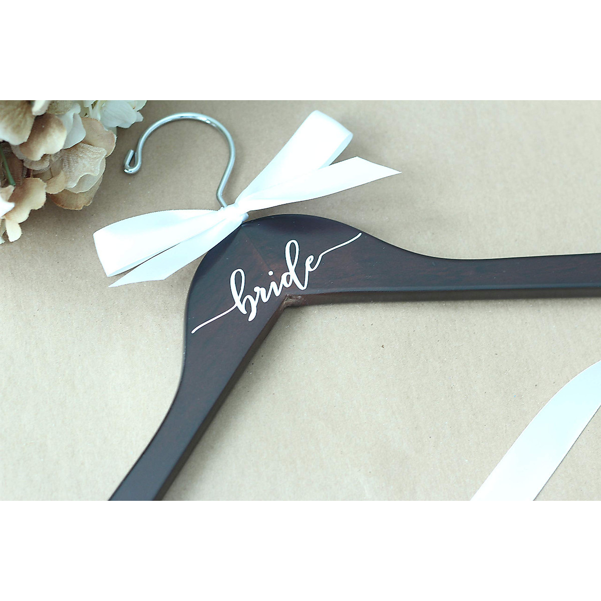 Wedding Hanger, Bride Hanger, Bridal Wedding Gift, Decal