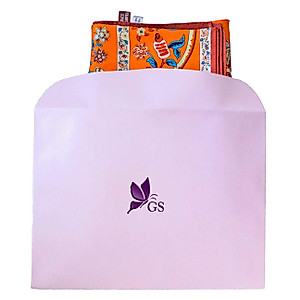 Grace Scarves 100% Silk Scarf, Extra-Large, Beanstalk, Creme with Teal Trim