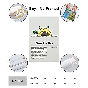 Zach Bryan Sun To Me Canvas Poster Bedroom Decoration Landscape Office Valentine's Birthday Gift Unframe-style12x18inch(30x45cm)