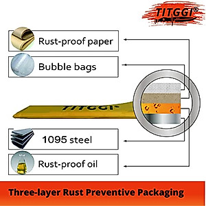 4 Pack 12"x1.5"x0.16" 1095 Steel Flat Stock with Strict Quality Standards, The Perfect Knife Making Steel for Professional & Hobbyist Use, Annealed High Carbon Steel for DIY Knife Making - by TITGGI…