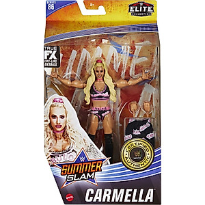 WWE MATTEL Carmella Elite Collection Series 86 Action Figure 6 in Posable Collectible Gift Fans Ages 8 Years Old and Up​