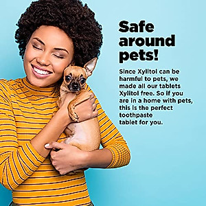 Chomp Super Whitening Toothpaste Tablets with Nano Hydroxyapatite Refill