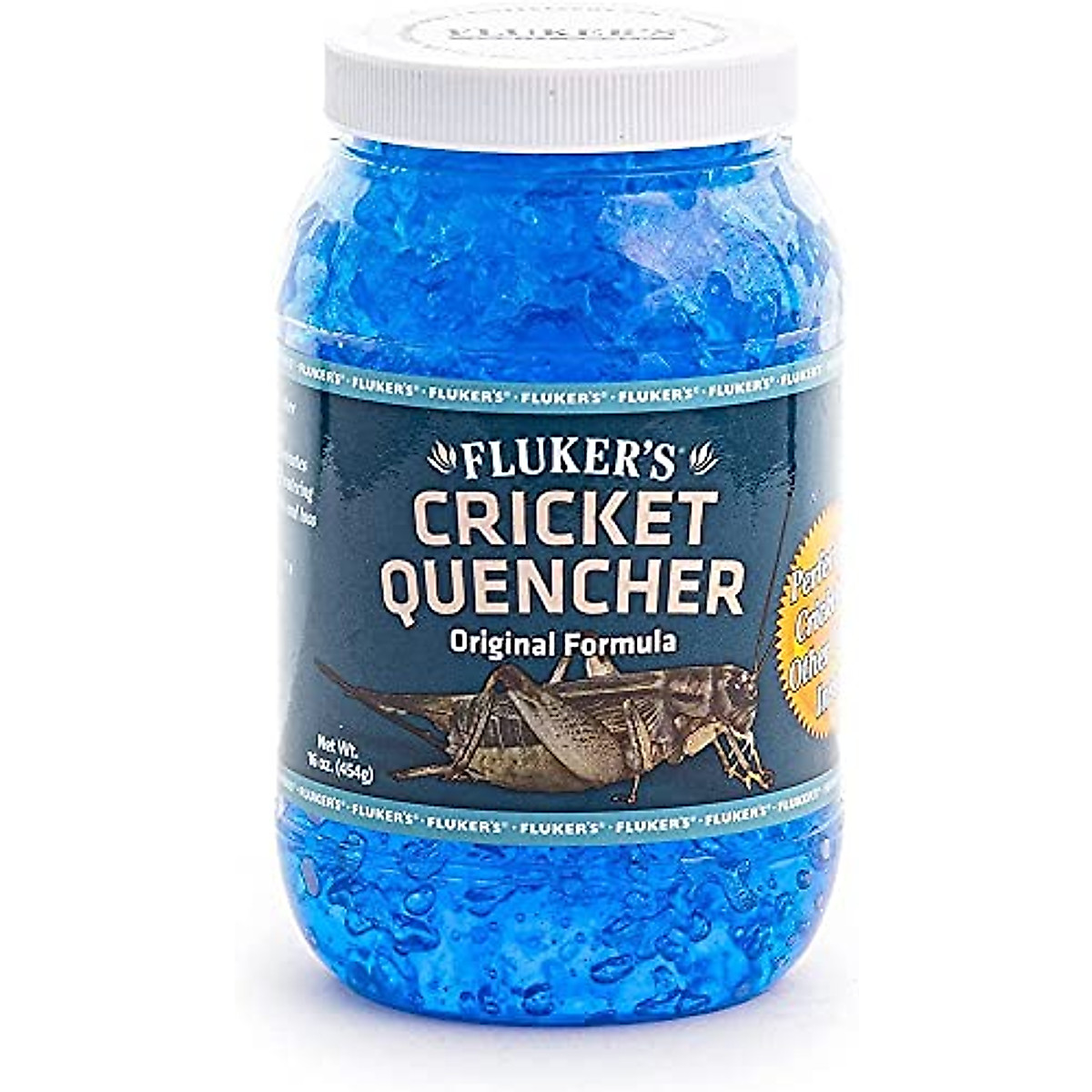 Fluker's Cricket Quencher Original Formula 16oz - Includes Attached DBDPet Pro-Tip Guide