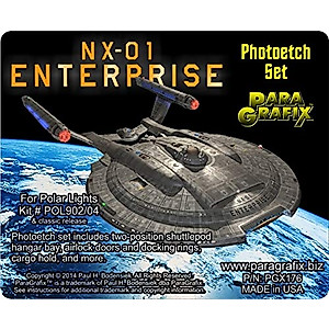 Star Trek - NX-01 Enterprise Photoetch Set for Polar Lights - 1/350 Scale - PGX176