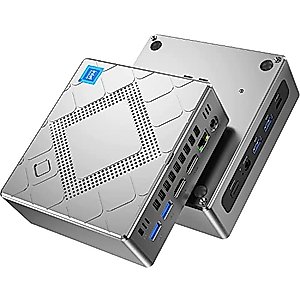 Mini PC Windows 11 Pro, Intel i7 10710U (up to 4.70 GHz) Mini Computers 16GB RAM 512GB NVMe SSD, 6 Cores 12 Thread Small Desktop Computers WiFi 6/BT 5.2/USB 3.0/4K HDMI/VGA, Support Auto Power On
