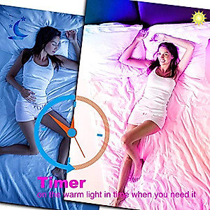 dalattin Led Lights for Bedroom 50ft, Smart Bluetooth Led Strip Lights That Sync with Music Ambient Lighting for Room, Game, Party (2 Rolls of 25ft)