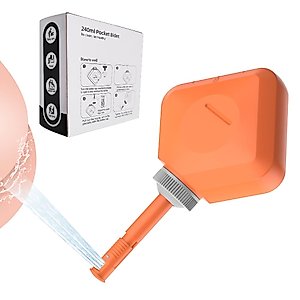 Portable Bidet for Toilet or Travel 2 of Pack.Handheld Bidet for Postpartum Perineal Care,Hemorrhoid Treatment,and Baby,Elderly,Sprayer,Bio, Personal bidets (Orange Personal Bidet)